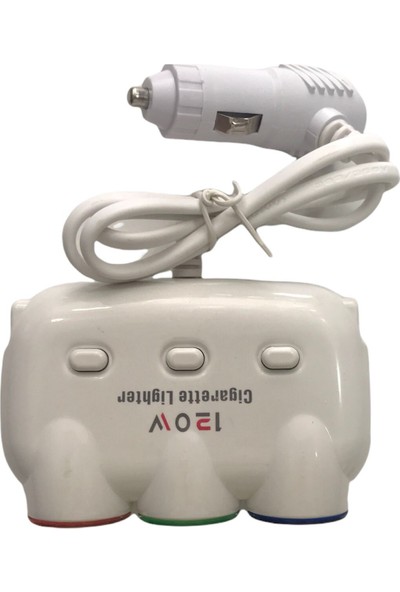 Kai Çakmaklık ve USB Çoğaltıcı 120 W 2x USB Kai Çakmaklık ve USB Çoğaltıcı 120 W 2x USB
