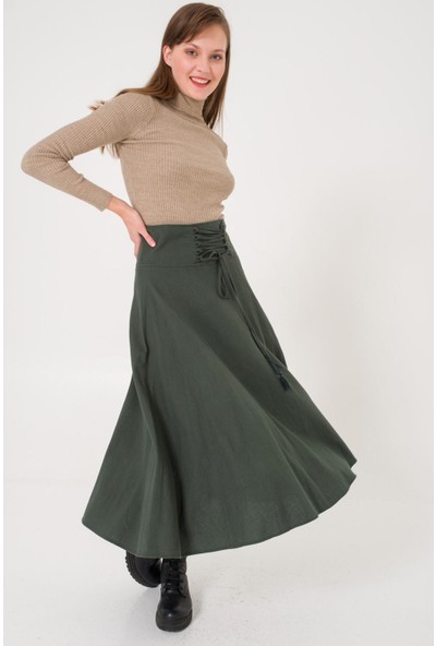 Los Banditos Vintage Tarz Kloş Etek Los Banditos Vintage Tarz Kloş Etek