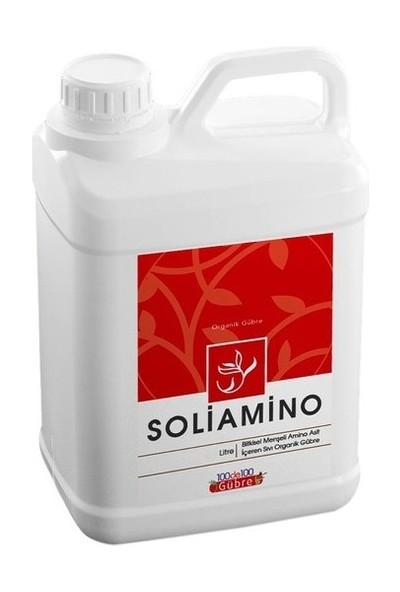 100de100Gübre Bitkisel Meşeli Sıvı Organik Gübre Damlama ve Yaprak Gübresi Soliamino 5 Lt 100de100Gübre Bitkisel Meşeli Sıvı Organik Gübre Damlama ve Yaprak Gübresi Soliamino 5 Lt
