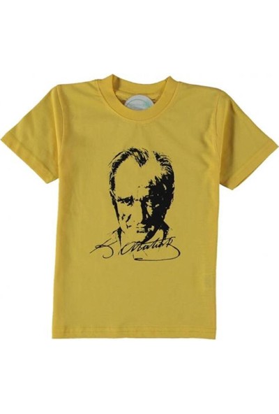 ÇİDEM'S Atatürk Baskılı Çocuk T-Shirt