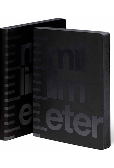 Nuuna A5 Premium Kağıt Milimetrik Defter 256 Sayfa