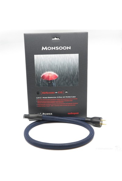 Audioquest Monsoon Power Cable 1mt