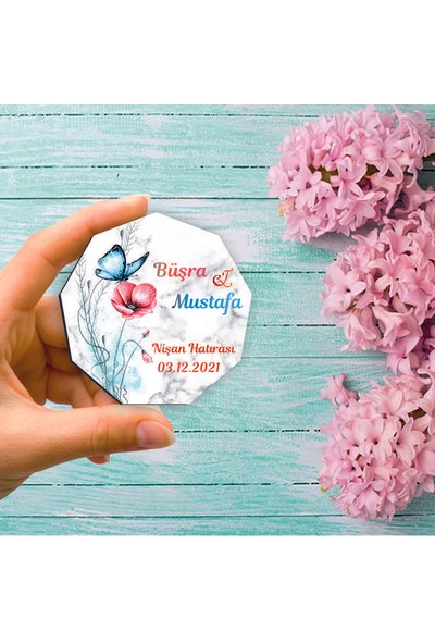 Eminönü Pazar 50 Adet Ahşap Magnet Nikah - Söz - Nişan - Kına Şekeri Eminönü Pazar 50 Adet Ahşap Magnet Nikah - Söz - Nişan - Kına Şekeri