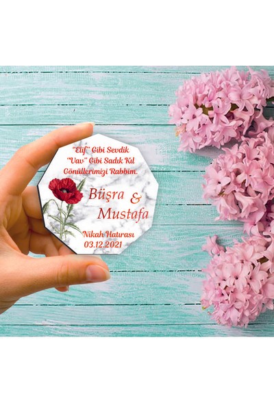 Eminönü Pazar 50 Adet Ahşap Magnet Nikah - Söz - Nişan - Kına Şekeri Eminönü Pazar 50 Adet Ahşap Magnet Nikah - Söz - Nişan - Kına Şekeri