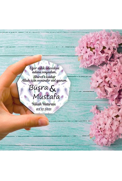 Eminönü Pazar 50 Adet Ahşap Magnet Nikah - Söz - Nişan - Kına Şekeri Eminönü Pazar 50 Adet Ahşap Magnet Nikah - Söz - Nişan - Kına Şekeri