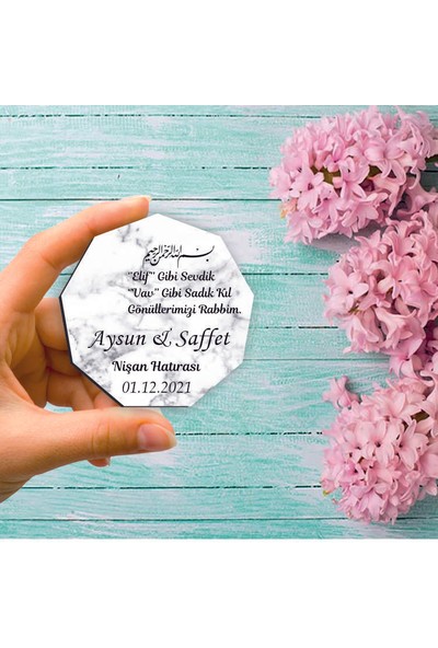 Eminönü Pazar 50 Adet Ahşap Magnet Nikah - Söz - Nişan - Kına Şekeri Eminönü Pazar 50 Adet Ahşap Magnet Nikah - Söz - Nişan - Kına Şekeri