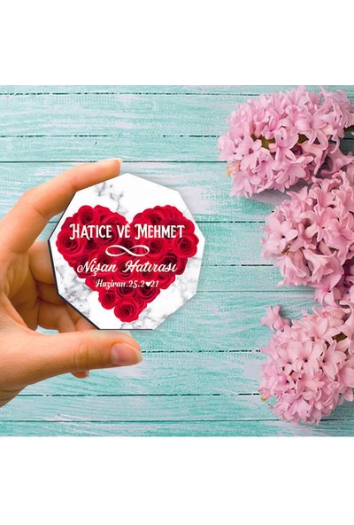 Eminönü Pazar 50 Adet Ahşap Magnet Nikah - Söz - Nişan - Kına Şekeri Eminönü Pazar 50 Adet Ahşap Magnet Nikah - Söz - Nişan - Kına Şekeri