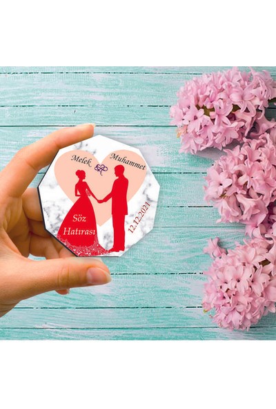 Eminönü Pazar 50 Adet Ahşap Magnet Nikah - Söz - Nişan - Kına Şekeri Eminönü Pazar 50 Adet Ahşap Magnet Nikah - Söz - Nişan - Kına Şekeri