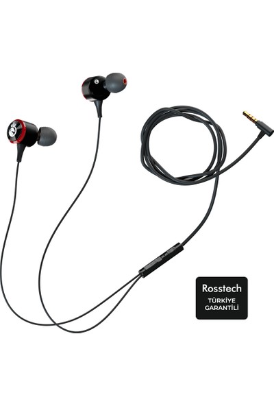 Rosstech Rs-70 Pro Metal Kablolu Kulak içi Kulaklık ve Özel Taşıma Çantası
