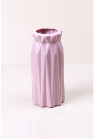 Mert Plast Kırılmaz Plastik Dekoratif Vazo Açık Pembe Mert Plast Kırılmaz Plastik Dekoratif Vazo Açık Pembe
