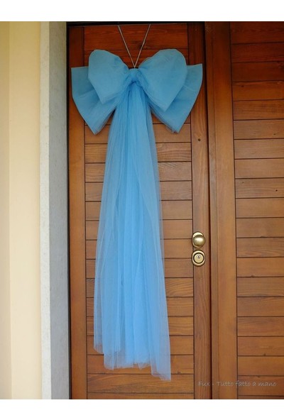 Ecrin Tuhafiye Hobi Mavi Kapı Süsü Aksesuar