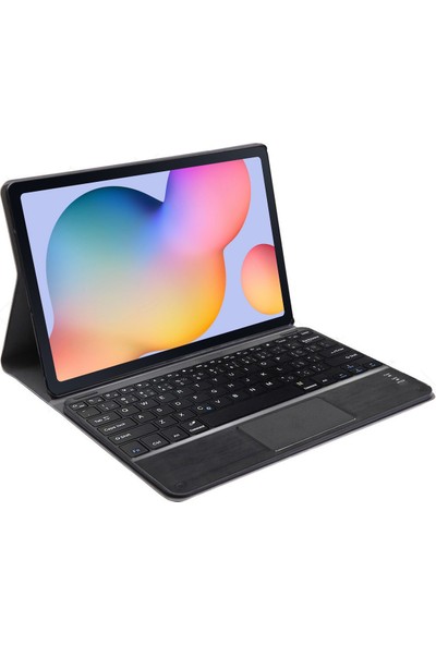 Microcase Samsung Galaxy Tab S6 Lite P610 10.4 Inch Bluetooth Touchpad Klavye + Bkk5 Standlı Kılıf - Siyah Microcase Samsung Galaxy Tab S6 Lite P610 10.4 Inch Bluetooth Touchpad Klavye + Bkk5 Standlı Kılıf - Siyah