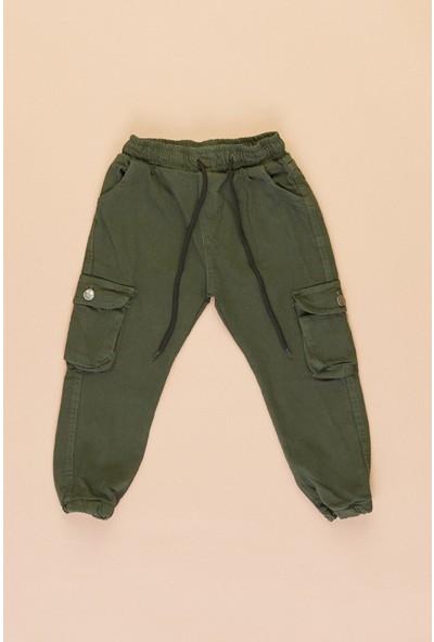 FullaModa Kargo Cepli Jogger Çocuk Pantolon FullaModa Kargo Cepli Jogger Çocuk Pantolon