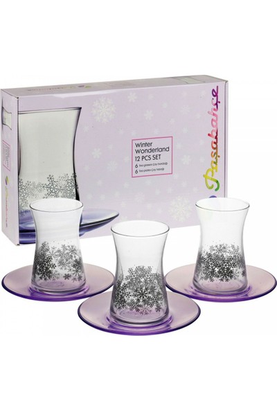 Paşabahçe Winter Çay Seti Kış Seti