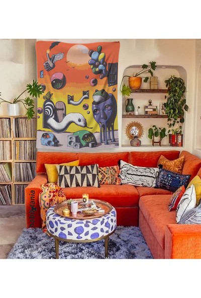 Hobimania Duvar Örtüsü Tapestry Psy Bohemian Psychedelic 150X200 cm Duvar Dekorasyon Moda Hobimania Duvar Örtüsü Tapestry Psy Bohemian Psychedelic 150X200 cm Duvar Dekorasyon Moda