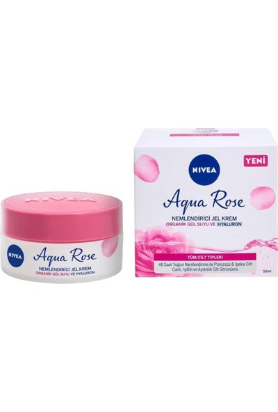 Nivea Marka: Nivea Aqua Rose Nemlendirici Jel Krem 50 ml Kategori: Yüz Kremi
