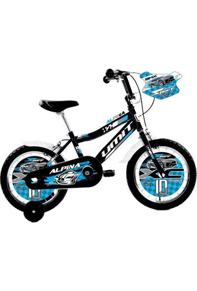 Ümit 16 Jant Alpina Bmx V Mavi Siyah Ümit 16 Jant Alpina Bmx V Mavi Siyah
