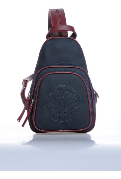 U.s. Polo Assn. US21818 Lacivert-Bordo Kadın Sırt Çantası