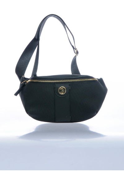 U.s. Polo Assn. US8748 Siyah Kadın Bel Çantası