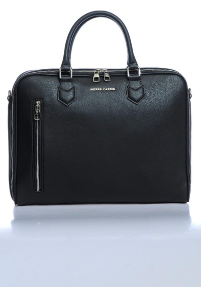 Pıerre Cardın 01PC001177-F S Siyah Erkek Evrak Çantası