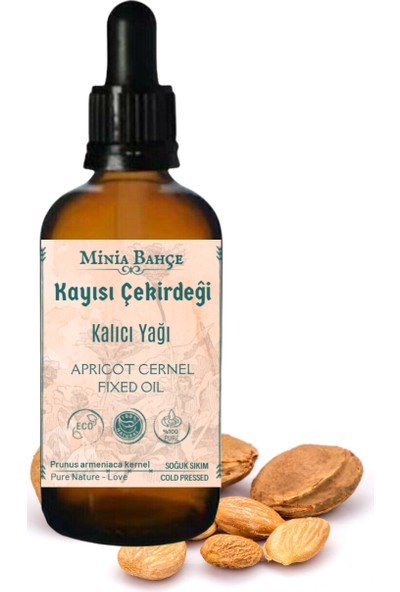 Minia Bahçe Kayısı Çekirdeği Yağı 30 ml Minia Bahçe Kayısı Çekirdeği Yağı 30 ml