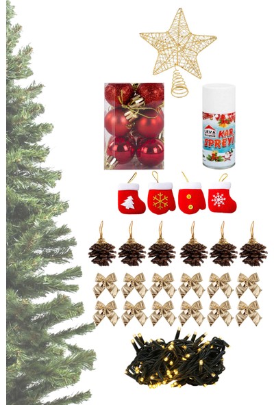 Kullan At Market Yılbaşı Ağaç Süsleme Seti Model 4 Kullan At Market Yılbaşı Ağaç Süsleme Seti Model 4