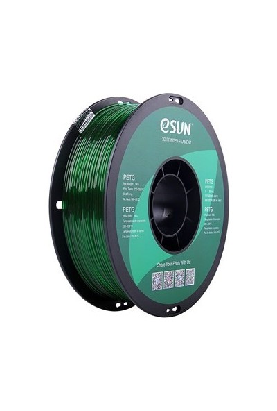 Esun Yeşil Petg Filament Esun Yeşil Petg Filament