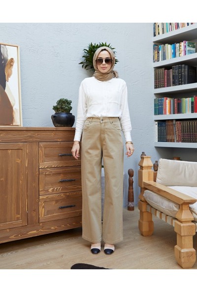 Kot Pantolon Bej 1145