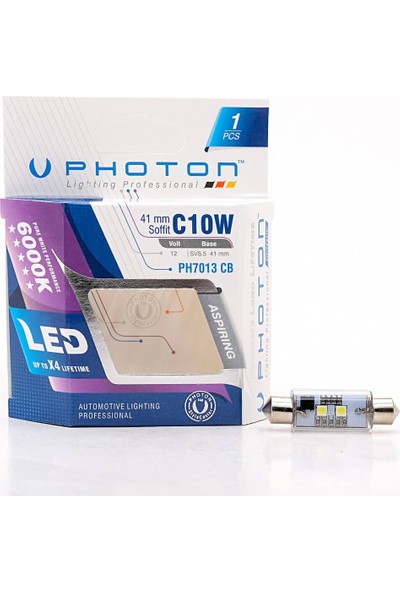 Photon C10W 12V PH7013 Can-Bus 41mm SOFİT LED Photon C10W 12V PH7013 Can-Bus 41mm SOFİT LED