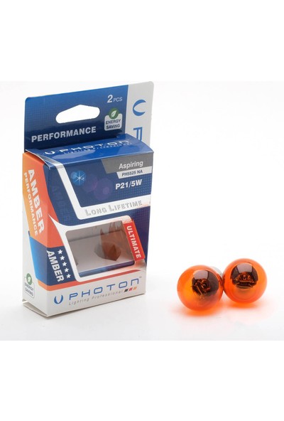 Photon P21/5W 12V 1016 Natural Amber Photon P21/5W 12V 1016 Natural Amber