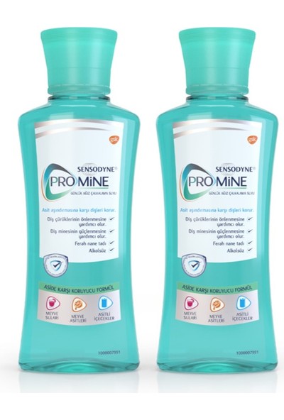 Sensodyne Pronamel Ağız Gargarası 250 ml x 2 Sensodyne Pronamel Ağız Gargarası 250 ml x 2