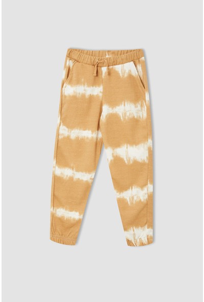 DeFacto Kız Çocuk Batik Desenli Jogger Eşofman Altı V3994A621WN