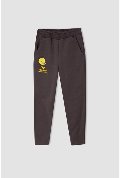DeFacto Kız Çocuk Looney Tunes Lisanslı Regular Fit İçi Yumuşak Tüylü Jogger Eşofman Alt V4870A621WN DeFacto Kız Çocuk Looney Tunes Lisanslı Regular Fit İçi Yumuşak Tüylü Jogger Eşofman Alt V4870A621WN