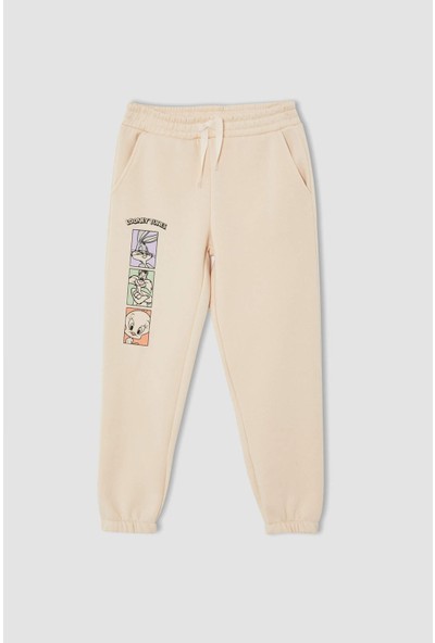 DeFacto Kız Çocuk Looney Tunes Lisanslı Relax Fit  İçi Yumuşak Tüylü Jogger Eşofman Alt V4868A621WN DeFacto Kız Çocuk Looney Tunes Lisanslı Relax Fit  İçi Yumuşak Tüylü Jogger Eşofman Alt V4868A621WN