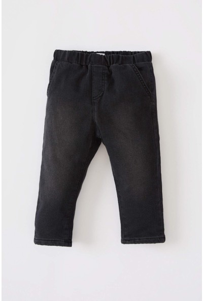 DeFacto Erkek Bebek Esnek Belli Jean Pantolon V5459A221WN