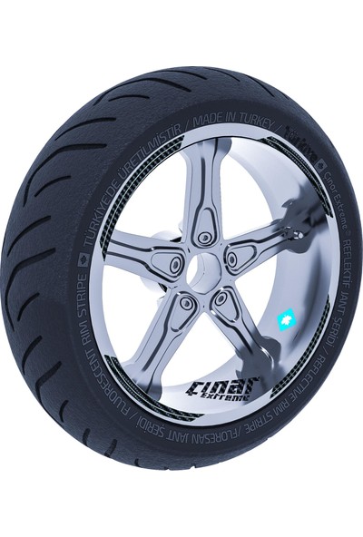 Çınar Extreme Double Stripe Tasarımlı Siyah Karbon Fiber Dokulu Jant Şeridi Sticker Çınar Extreme Çınar Extreme Double Stripe Tasarımlı Siyah Karbon Fiber Dokulu Jant Şeridi Sticker Çınar Extreme