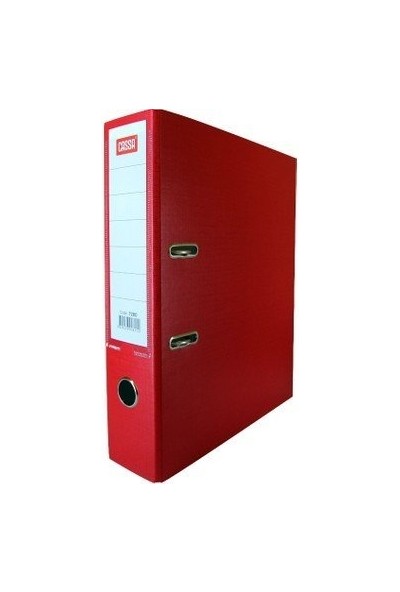 Temat Style Geniş Plastik Klasör Kırmızı