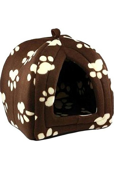 Chermik Pet Hut Polar Kedi Köpek Yatağı Pati Desenli 1350 Chermik Pet Hut Polar Kedi Köpek Yatağı Pati Desenli 1350