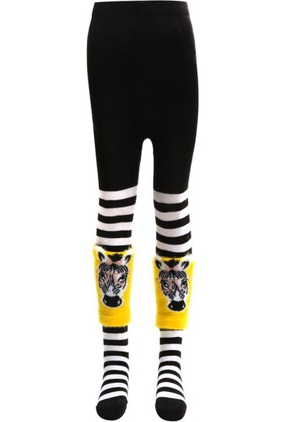 Brz Kids Çemberli Kız Çocuk Külotlu Çorabı+Bacak Isıtıcısı