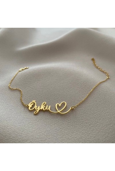 Innovator Silver Gümüş Kişiye Özel Isimli Bileklik