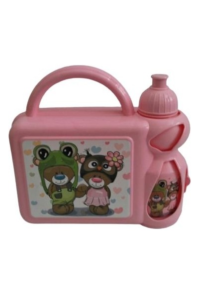 Urve Çocuk Beslenme Kutusu Pembe UR-3093