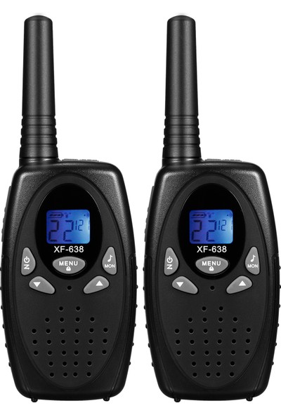 KKmoon Yetişkinler Çocuklar Için Iki Yönlü Telsiz 8 Kanal 0.5W (Yurt Dışından)