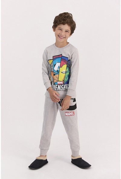 ROLY POLY Avengers Erkek Çocuk Pijama Takımı 4626