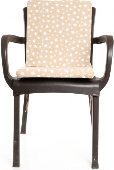 Mertim Desenli Sandalye Minderi 4'lü