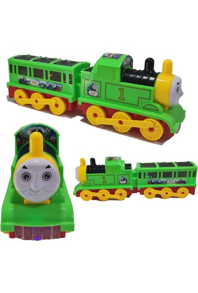 Thomas Çarp Dön Lokomotif Işıklı Hareketli Tren 32 cm Thomas Çarp Dön Lokomotif Işıklı Hareketli Tren 32 cm