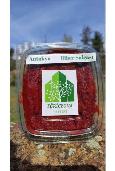 Eğriceova Yaylası Antakya Tatlı Biber Salçası Eğriceova Yaylası Antakya Tatlı Biber Salçası