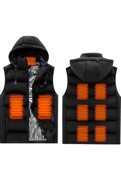 Gemdeck Isıtmalı Kapüşonlu Yelek (Yurt Dışından) Gemdeck Isıtmalı Kapüşonlu Yelek (Yurt Dışından)