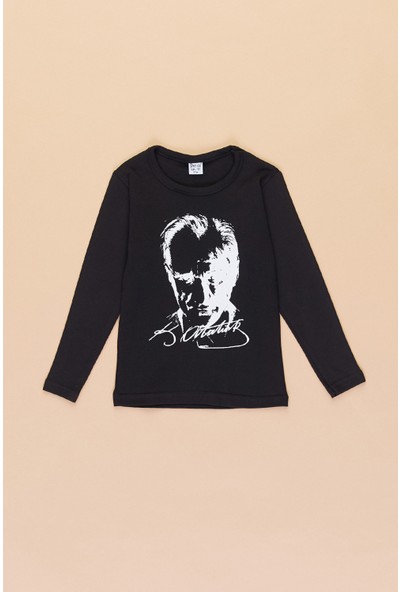 FullaModa Atatürk Baskılı Çocuk Body