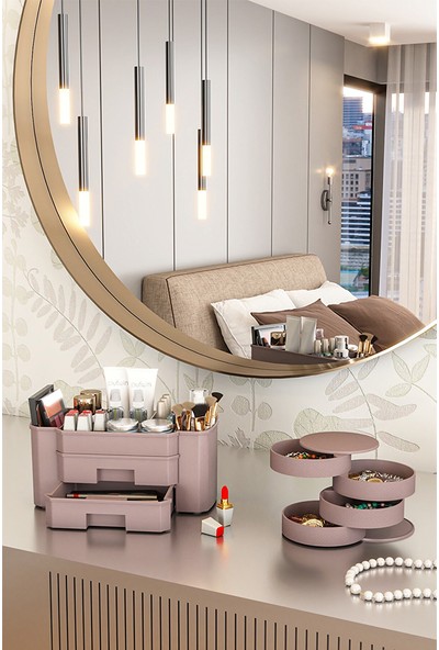 Apexel Asya Kozmetik Makyaj Takı Düzenleme Kutusu Organizer Set Apexel Asya Kozmetik Makyaj Takı Düzenleme Kutusu Organizer Set