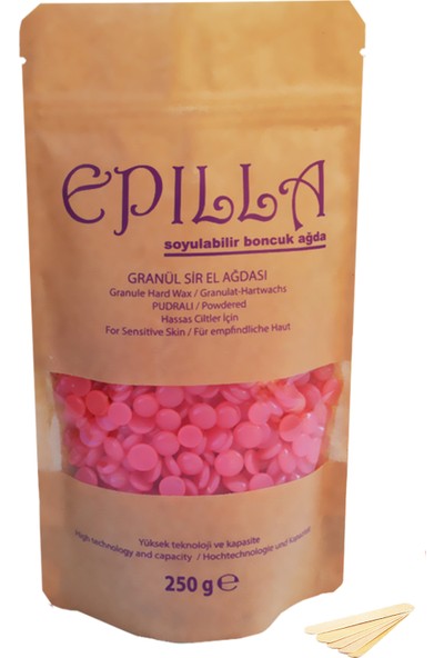 Epilla Pudralı Soyulabir Boncuk Ağda 250 gr Epilla Pudralı Soyulabir Boncuk Ağda 250 gr